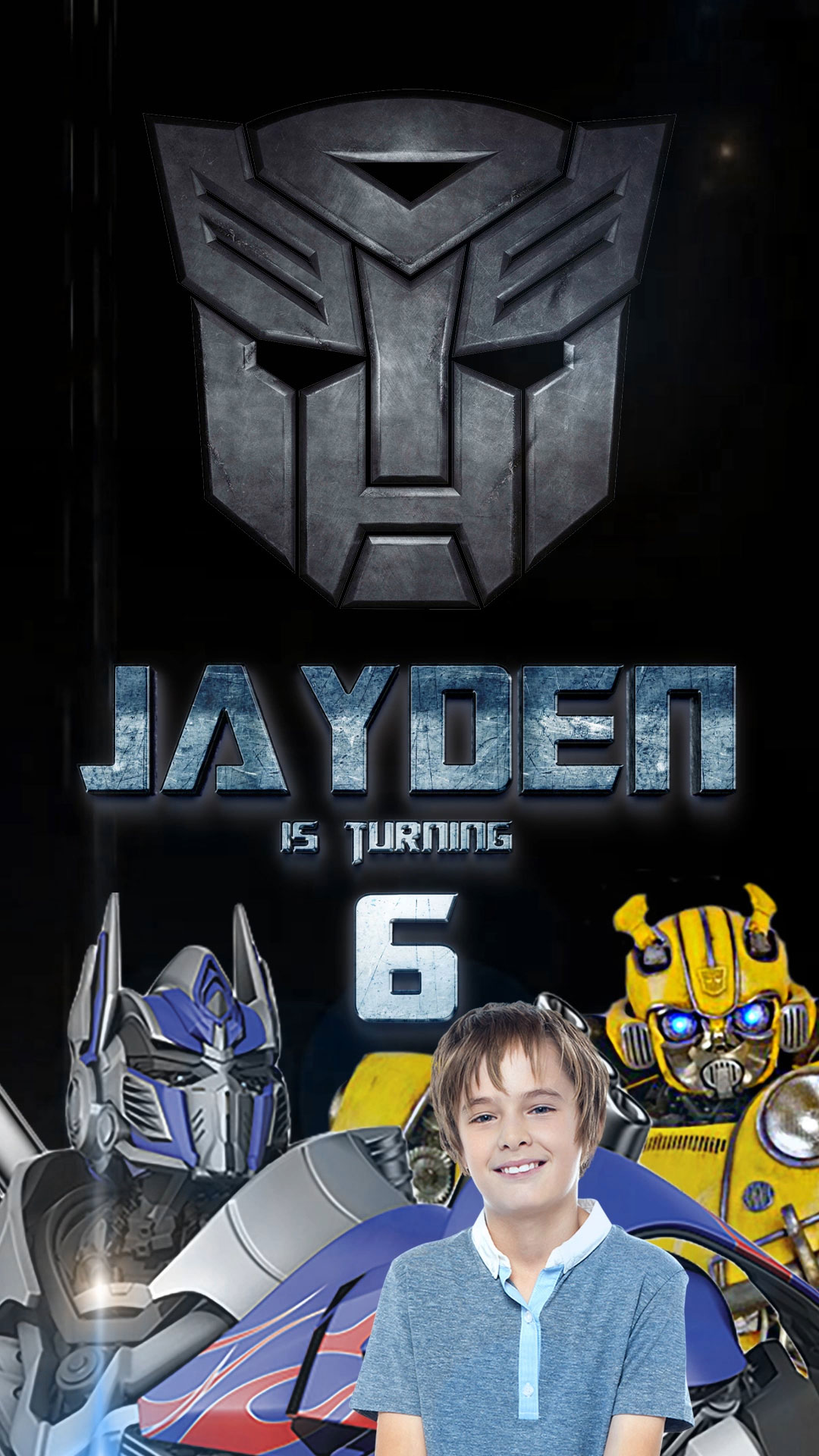 Transformer Ticket Invitations